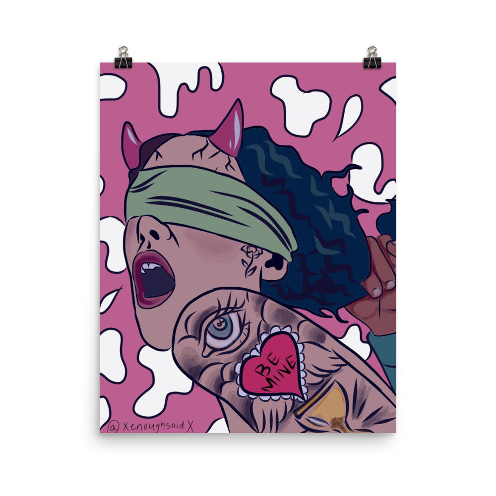 Poster - Be Mine – ArtbyBrix3